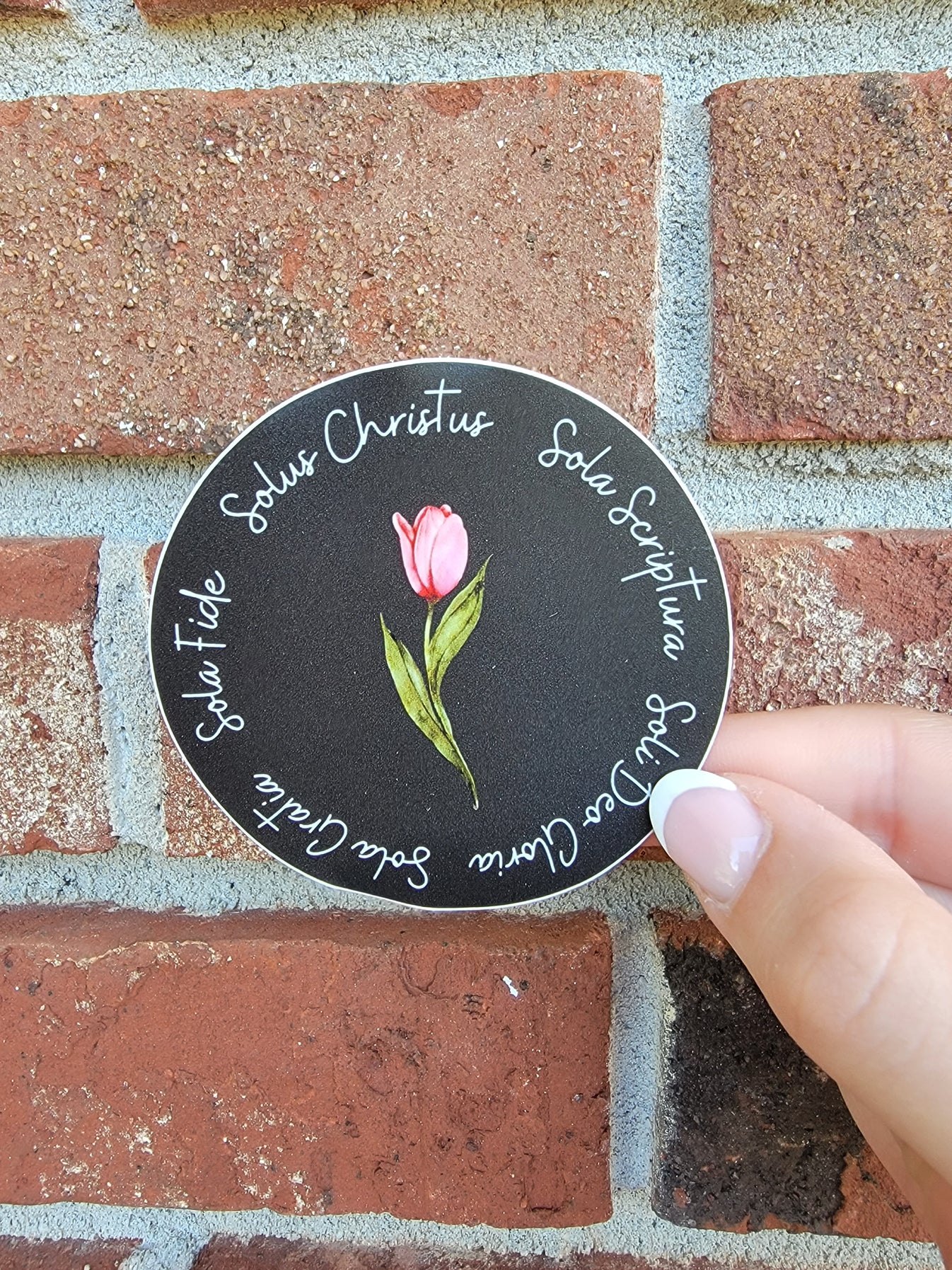 5 Solas Sticker – New Heart Treasures